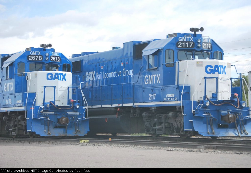 GMTX 2678 GMTX 2117 Denver UP Wazee Yard